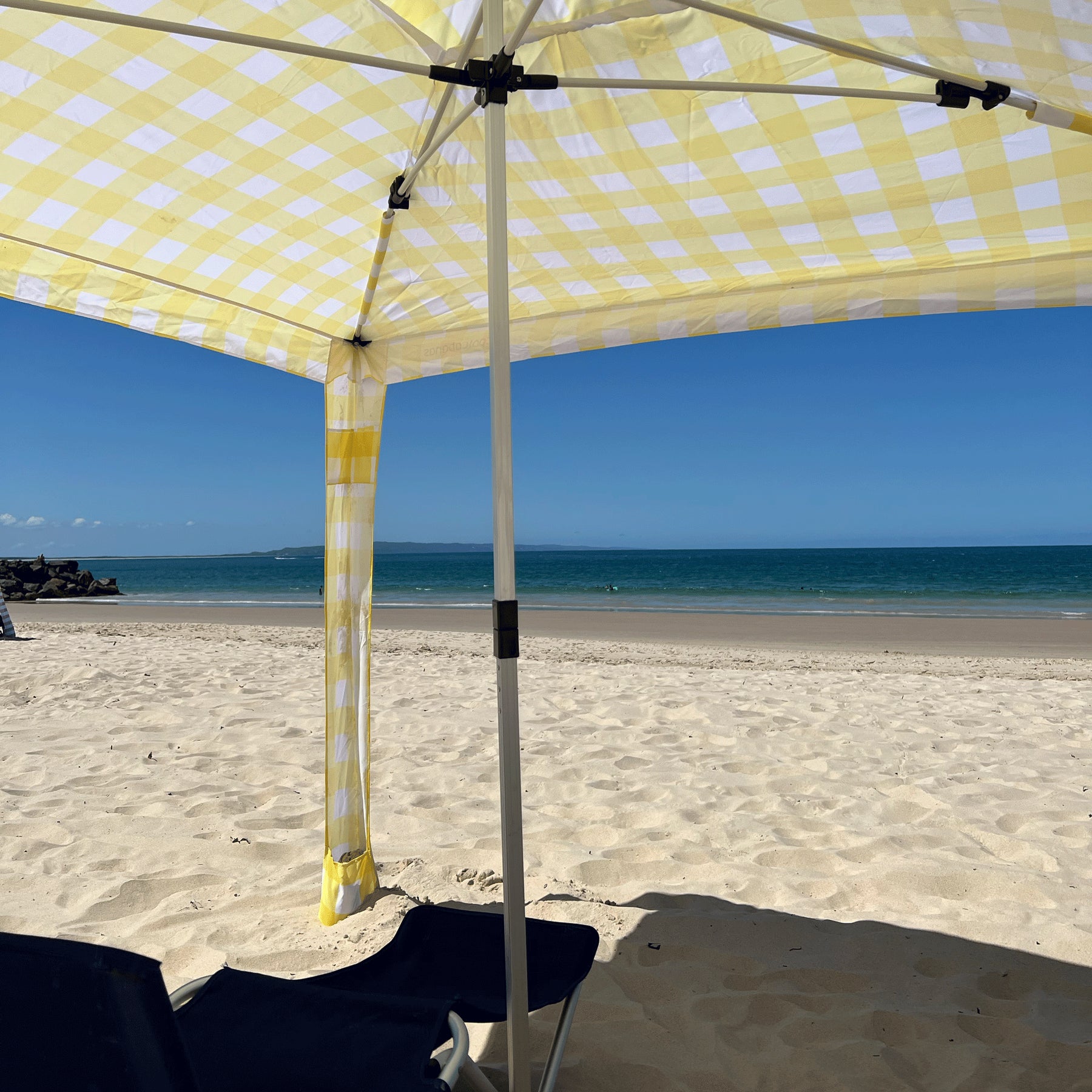 CoolCabana - The World's Best Beach Shelter 8' x 8' and 6' x 6' | UPF ...